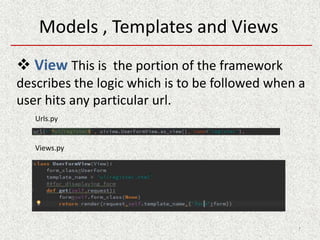 Django Seminar | PPTX | Databases | Computer Software and Applications