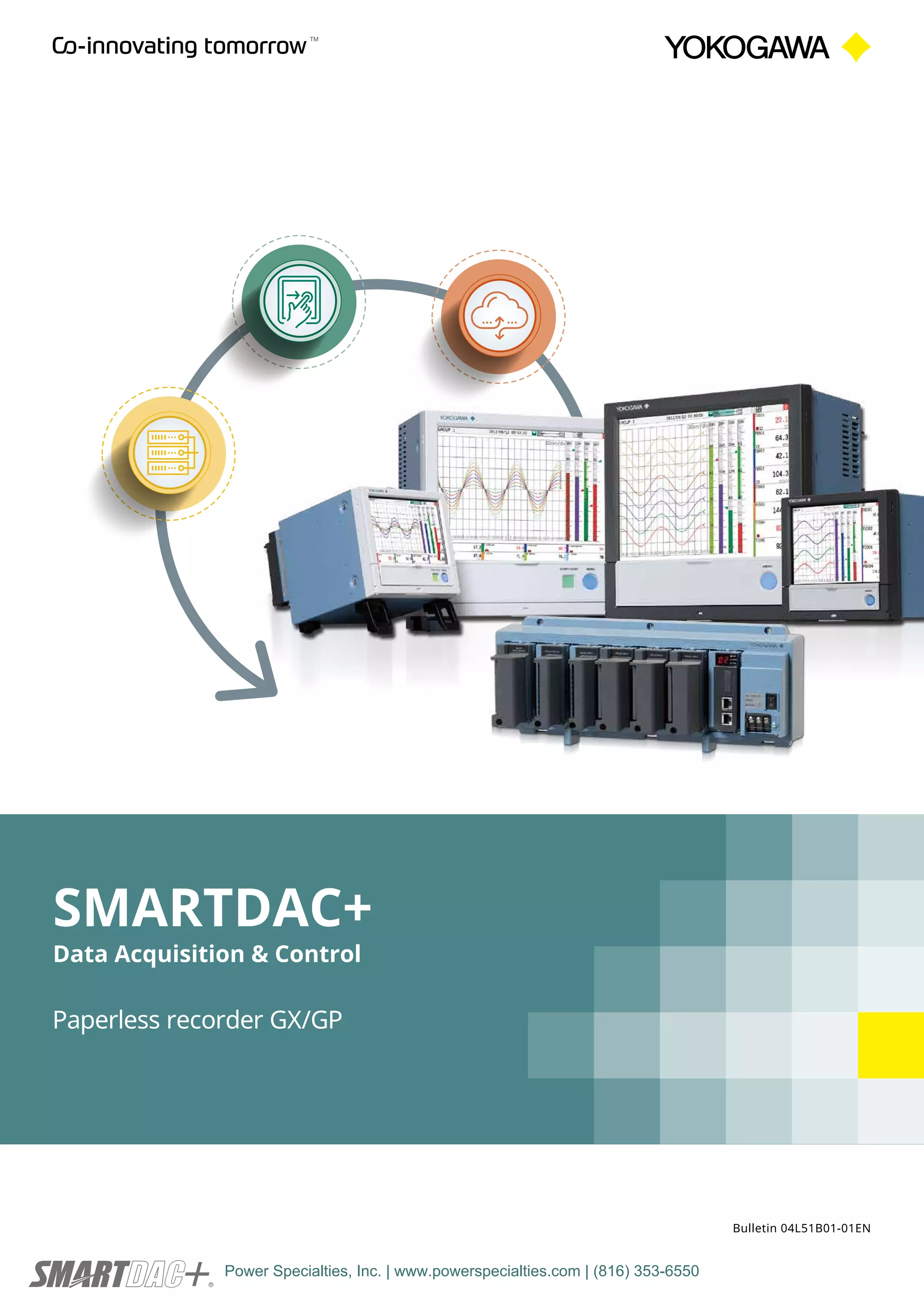 Yokogawa Smartdac+ Data Acquisition & Control for Paperless Recorders ...