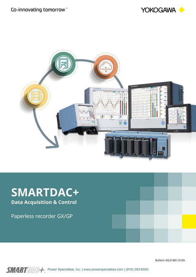 Yokogawa Smartdac+ Data Acquisition & Control for Paperless Recorders ...