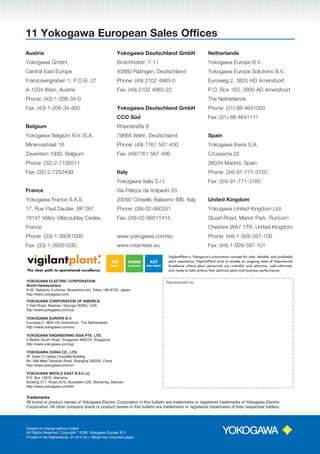 Yokogawa Variable Area Flowmeter | PDF