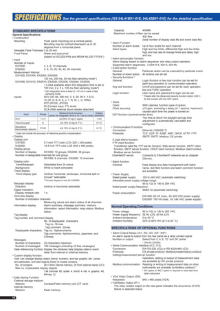 Yokogawa Data Acquisition Station DX1000 & DX2000 | PDF