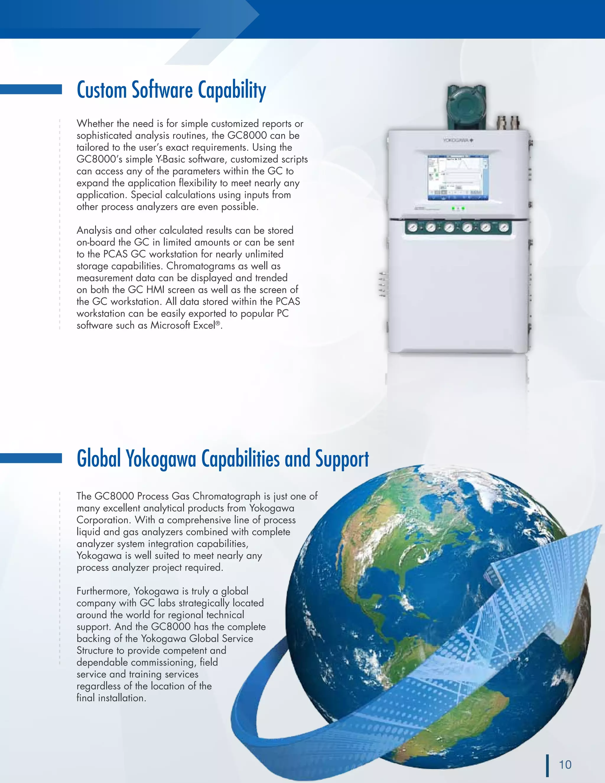 Process Gas Chromatograph - Yokogawa GC8000 | PDF | Operating Systems ...