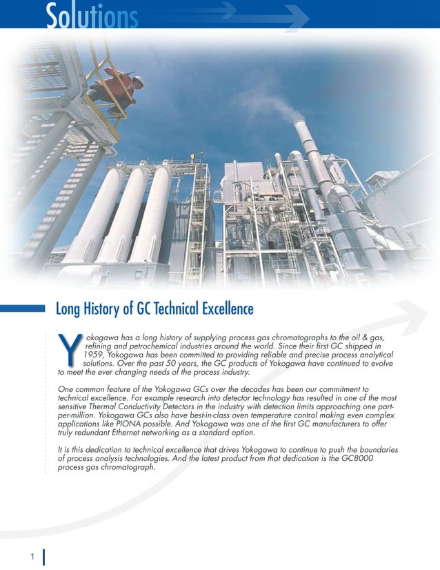 Process Gas Chromatograph - Yokogawa GC8000 | PDF | Operating Systems ...