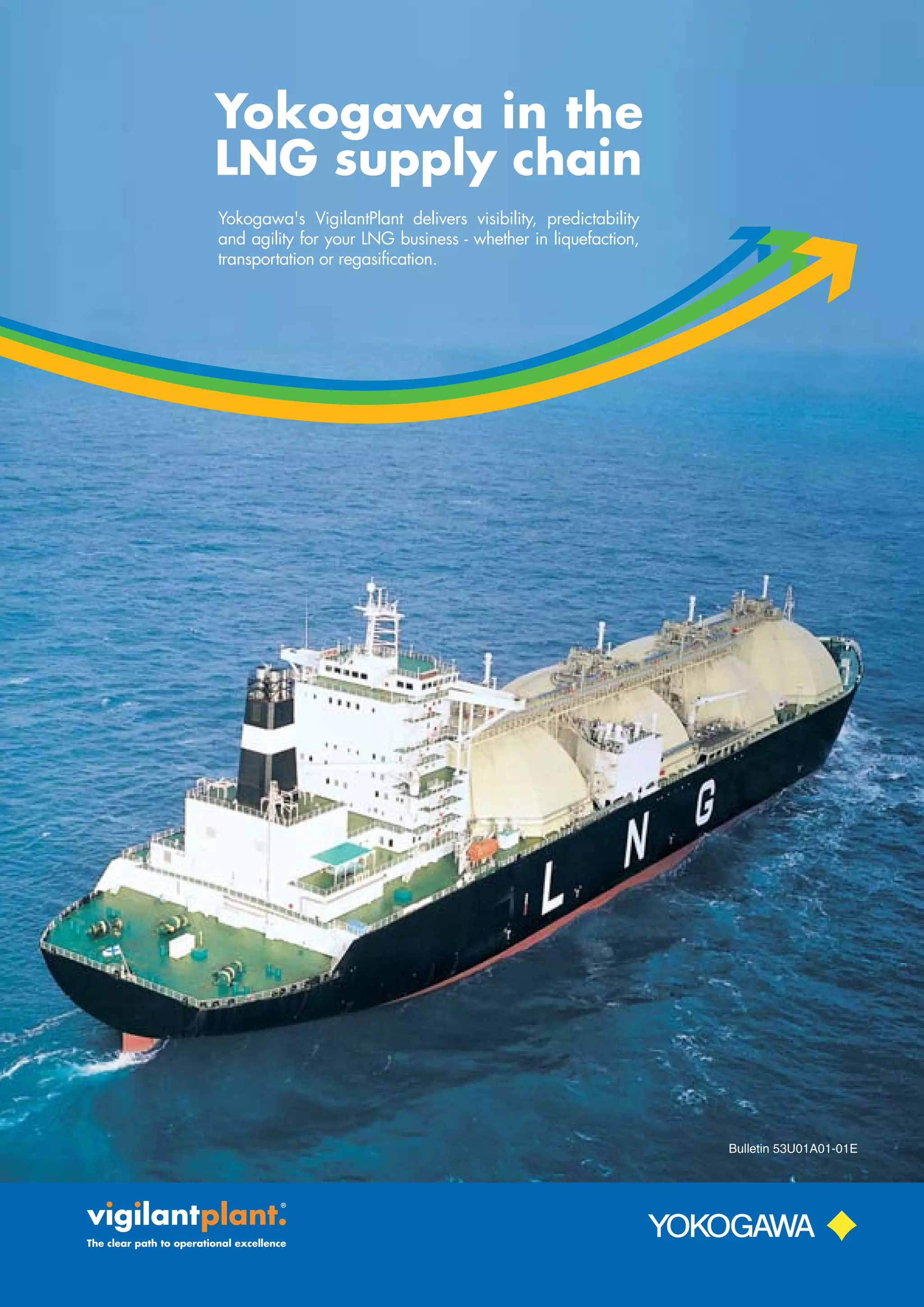 Yokogawa in the LNG supply chain | VigilantPlant | PDF