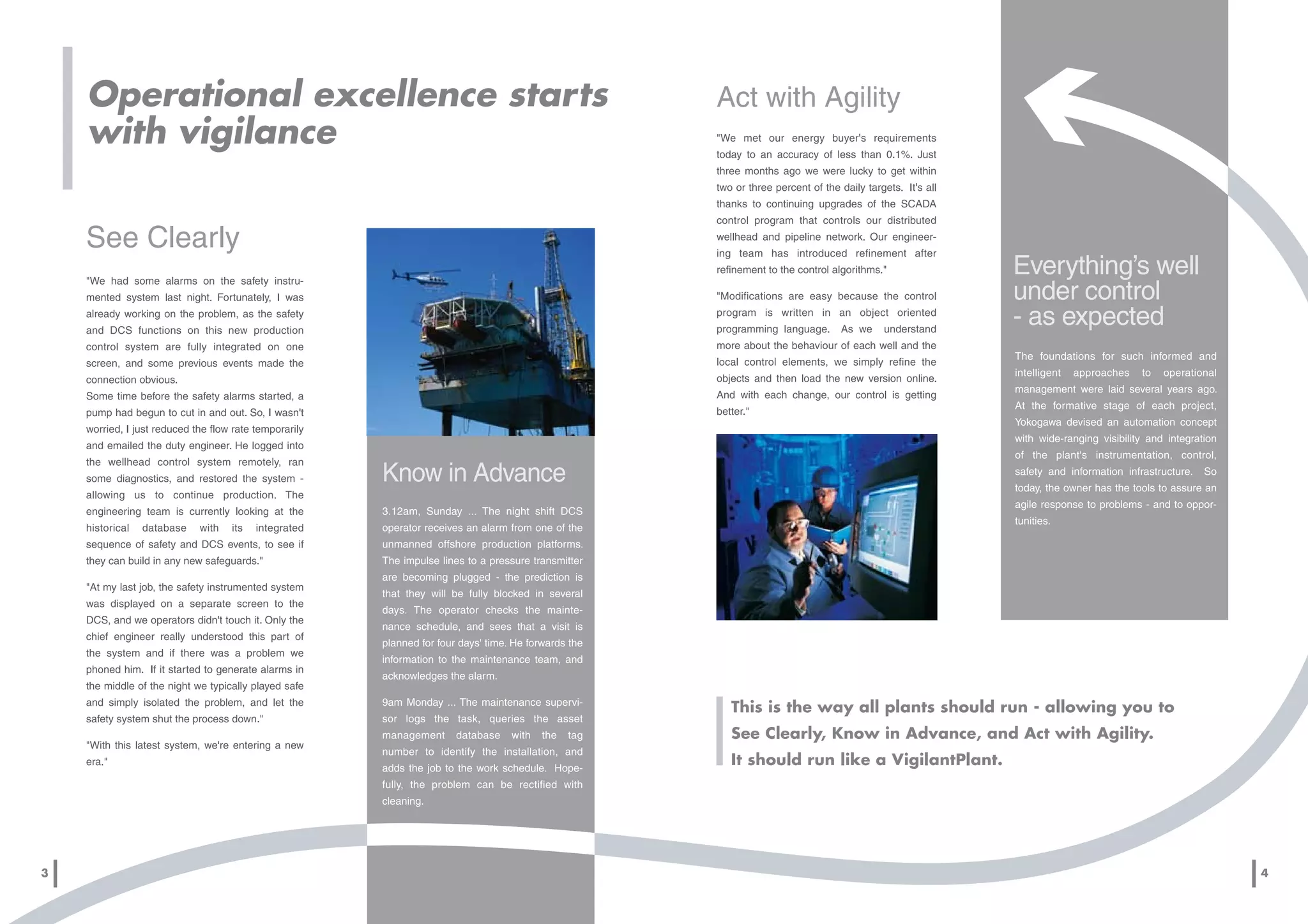 Yokogawa in the Oil & Gas industry | Vigilant Plant | PDF