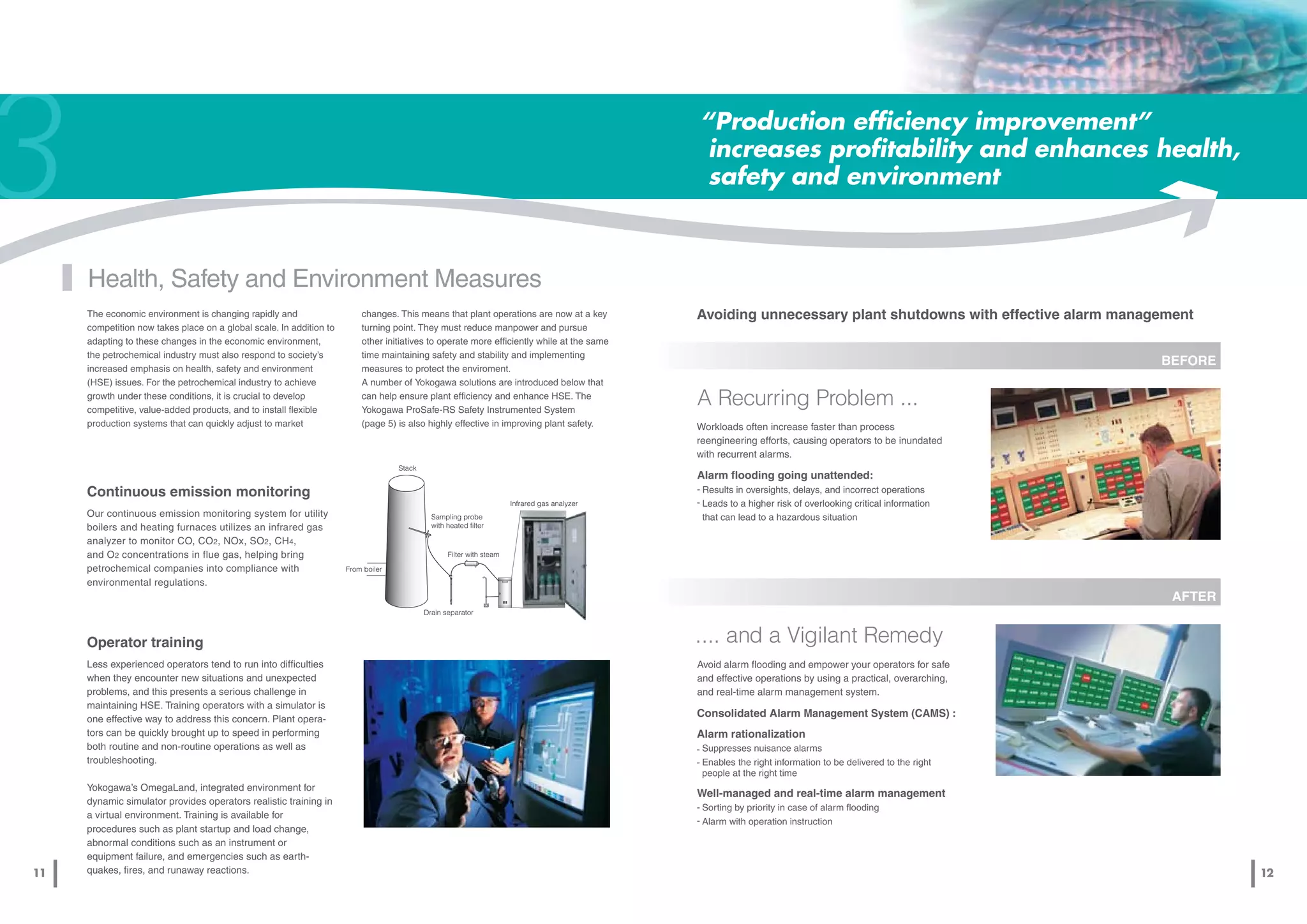 Yokogawa in the Petrochemical Industry | VigilantPlant | PDF