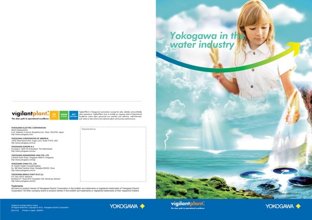 Yokogawa in the Water Industry | VigilantPlant | PDF | Chemistry | Science