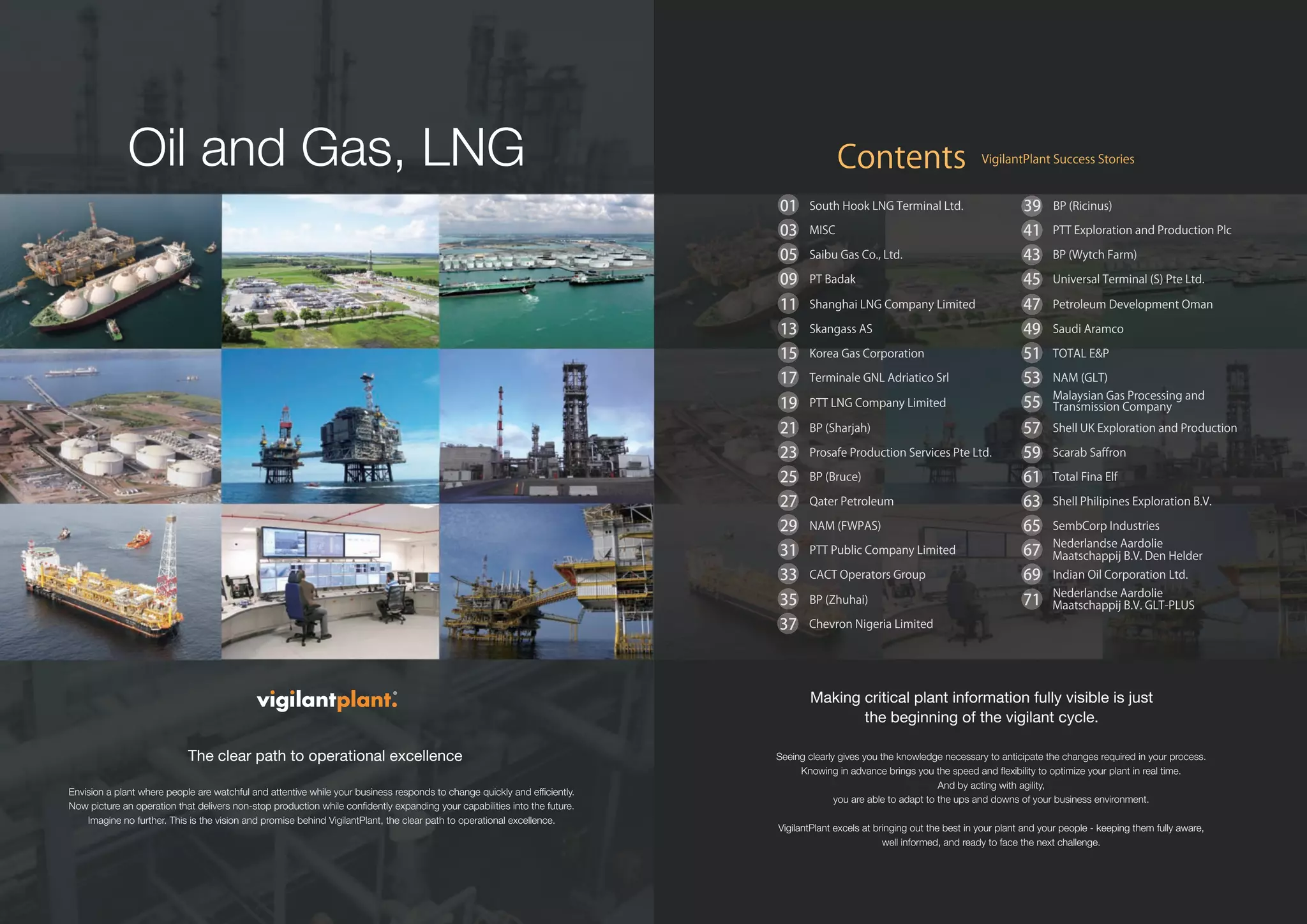 Yokogawa's Vigilant Plant | Success Stories | Oil & Gas Industry | PDF