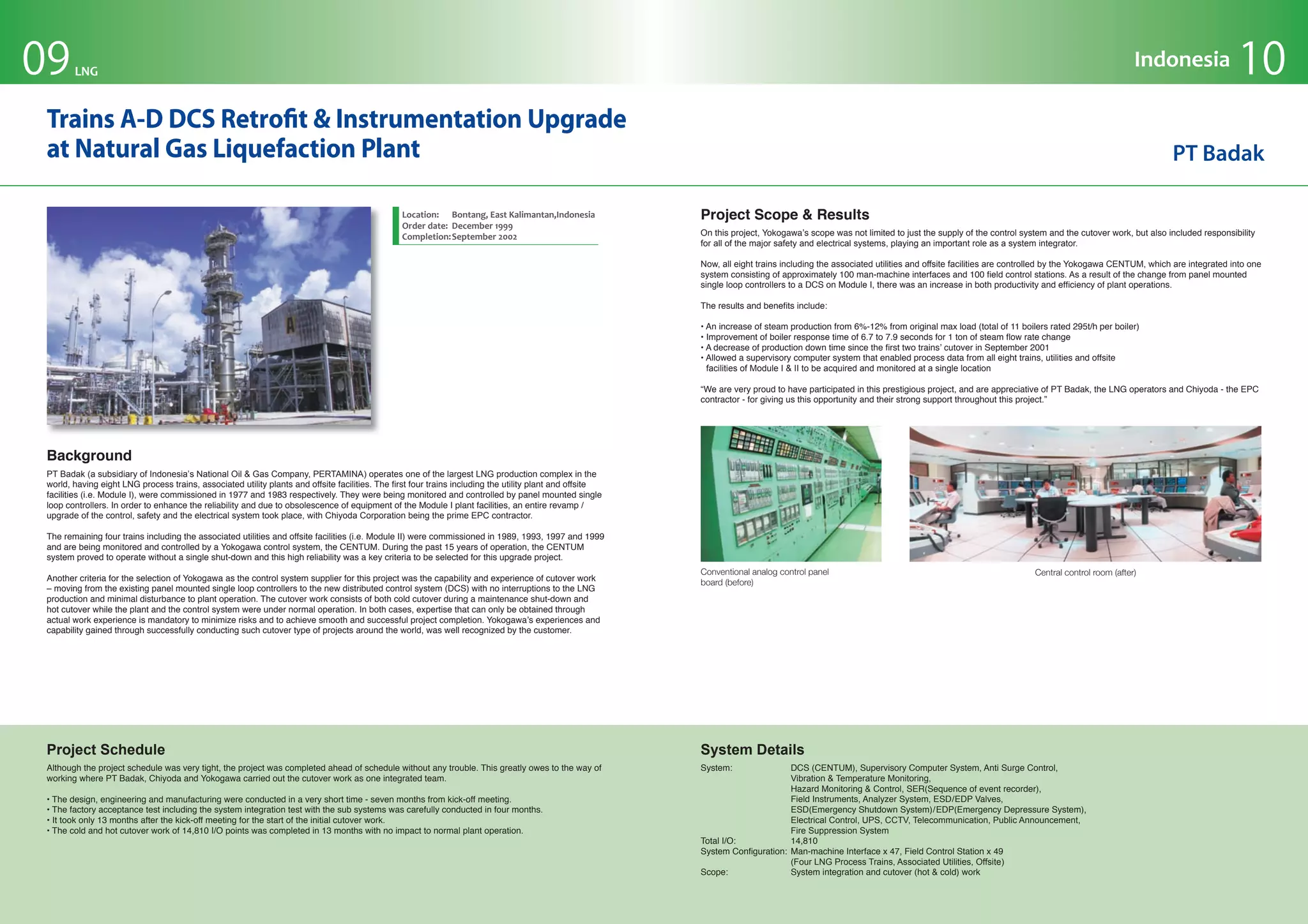Yokogawa's Vigilant Plant | Success Stories | Oil & Gas Industry | PDF