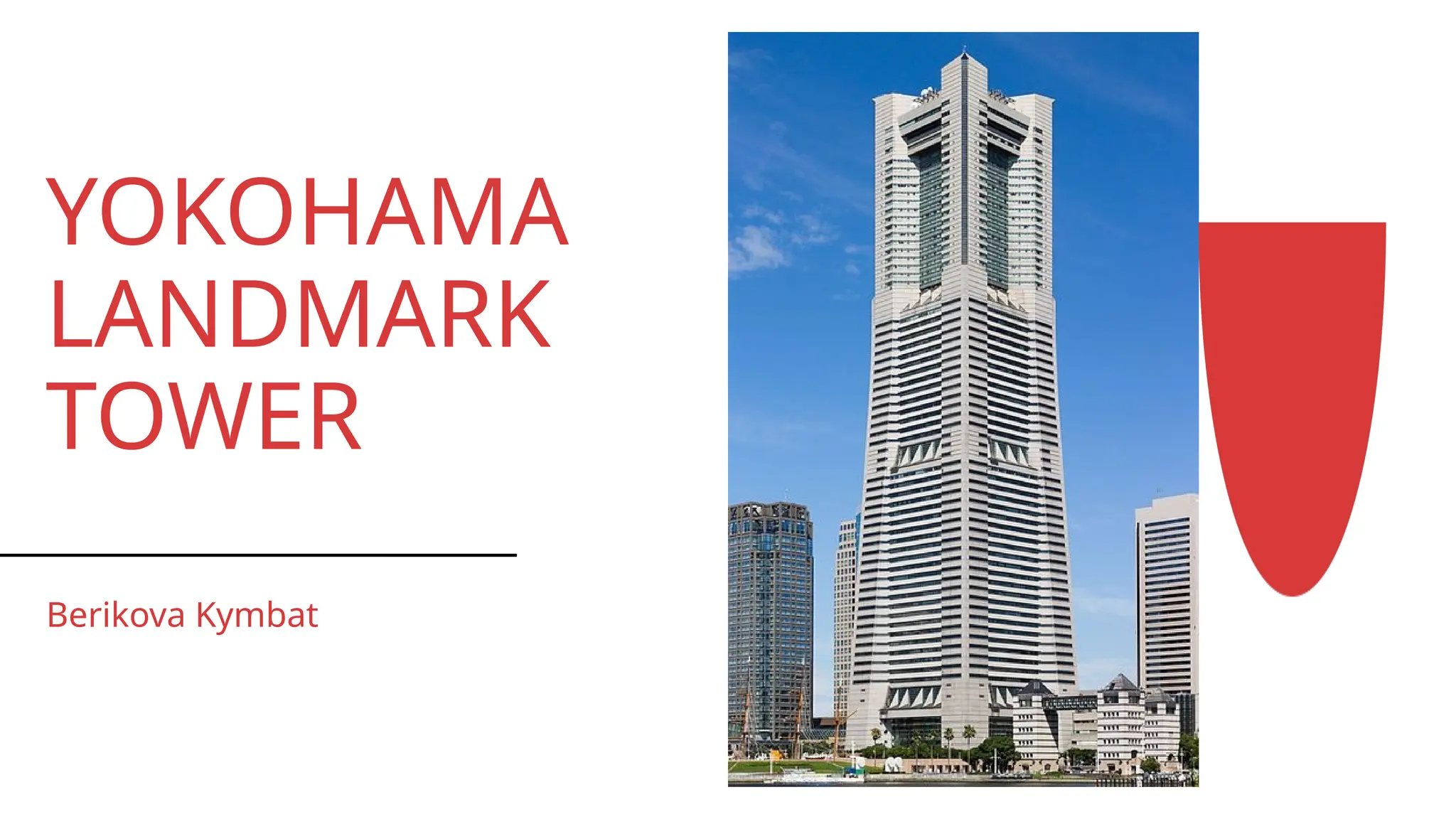 Yokohama tower in japan skyscraper pptx. | PPTX