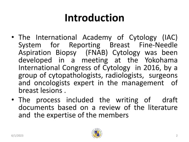 Yokohama System-Reporting Breast Fine-Needle Aspiration Biopsy (FNAB).pptx