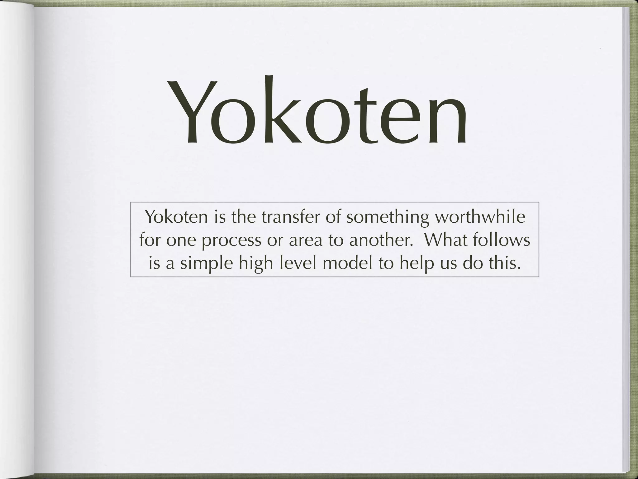 Yokoten: sharing the good | PDF