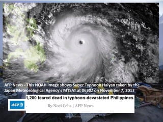 The Scale of Destruction of Typhoon "Haiyan" in Central Visayas ...