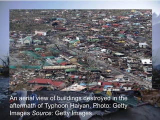 The Scale of Destruction of Typhoon "Haiyan" in Central Visayas ...