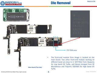 Avago AFEM-8030 Mid Band FEM FBAR-BAW Filter iPhone 6s Plus 2016 ...