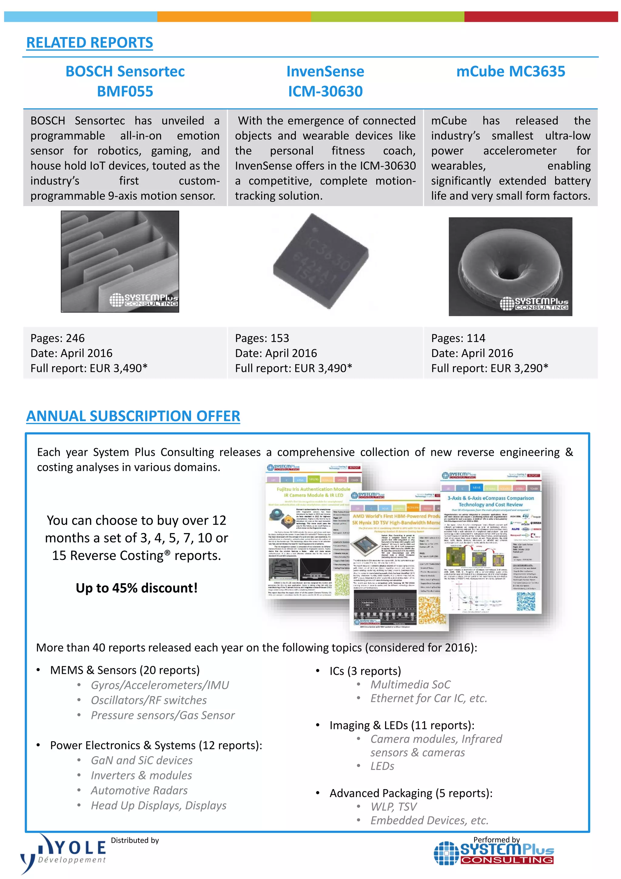 2-Axis Gyroscopes for Optical Image Stabilization: STMicroelectronics L2G2IS and InvenSense IDG ...