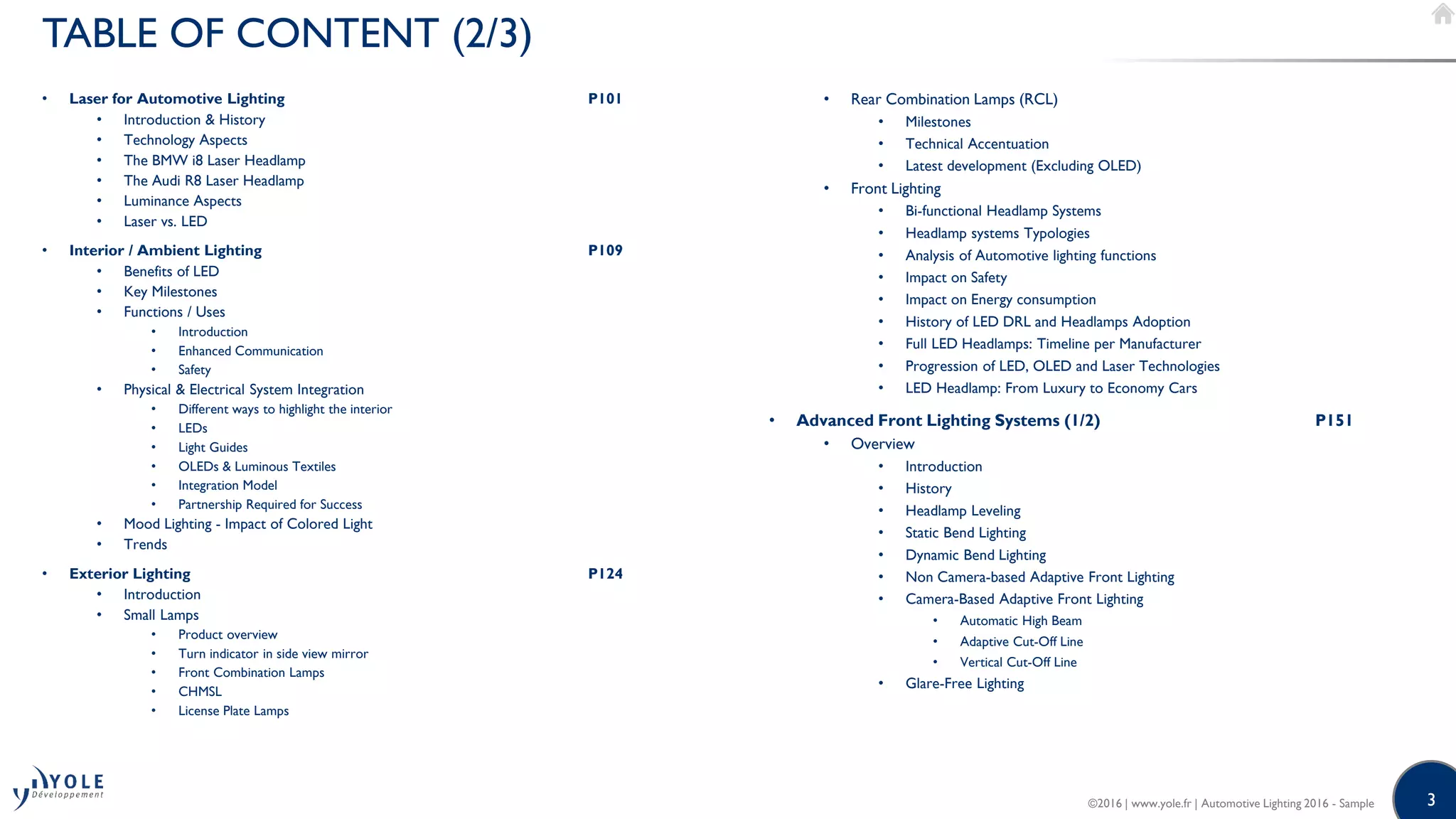 Automotive Lighting: Technology, Industry, and Market Trends - 2016 ...