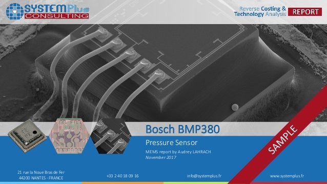 Bosch sensortec bmp380 barometric pressure sensor 2017 teardown rever… Bosch sensortec bmp380 barometric pressure sensor 2017 teardown rever…