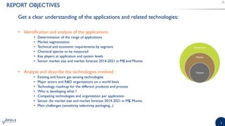 Gas Sensor Technology and Market - 2016 Report by Yole Developpement | PPT