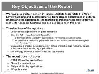 glass substrates for semiconductor manufacturing 2013 Report by Yole ...