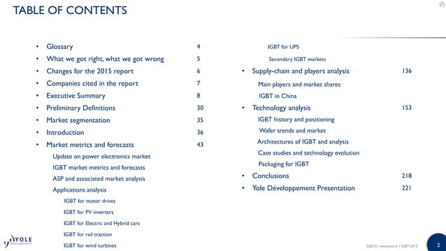 Yole igbt market_and_technology_trends_july_2015_sample | PPT