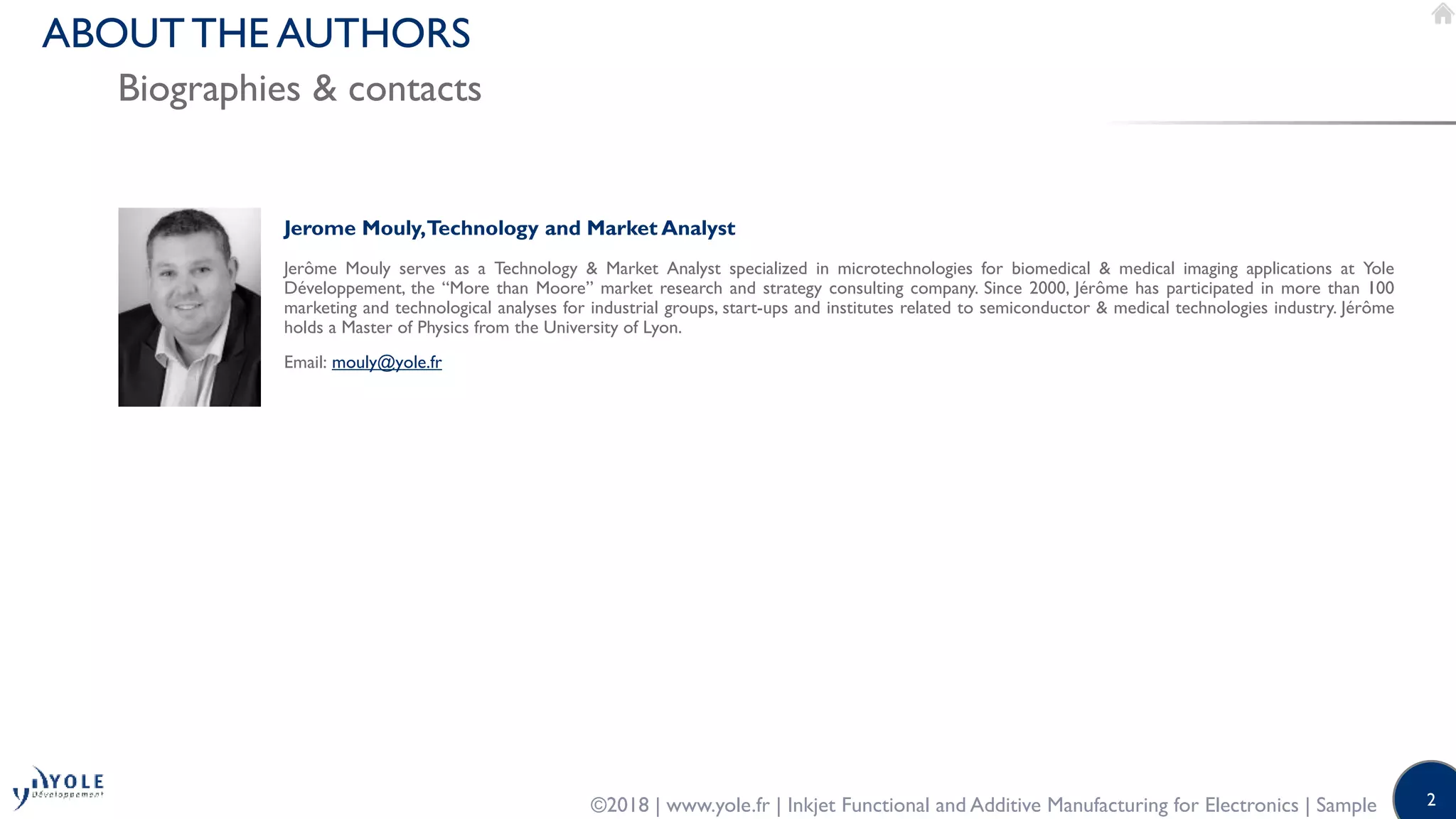 Inkjet functional and additive manufacturing for electronics 2018 ...