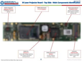 Yole Intel RealSense 3D camera module and STM IR laser 2015 teardown ...