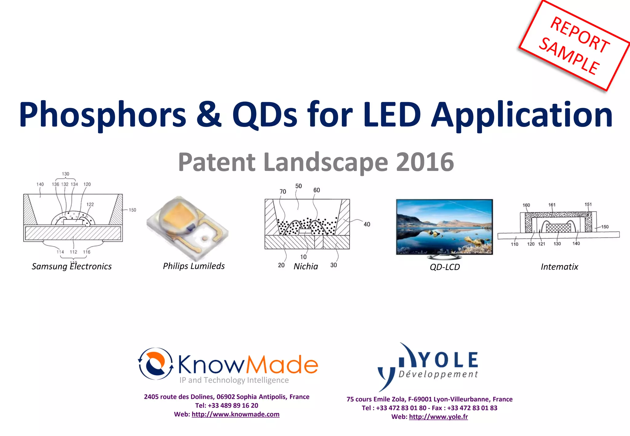 Yole led phosphor_qd_ip_january_2016_sample | PPT