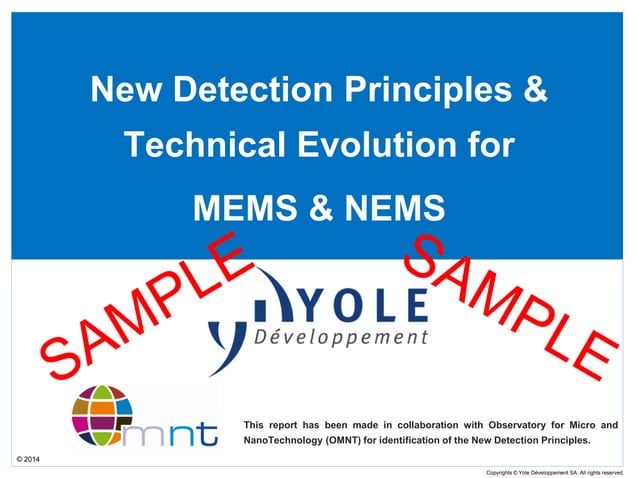 New Detection Principles & Technical Evolution for MEMS & NEMS 2014 ...