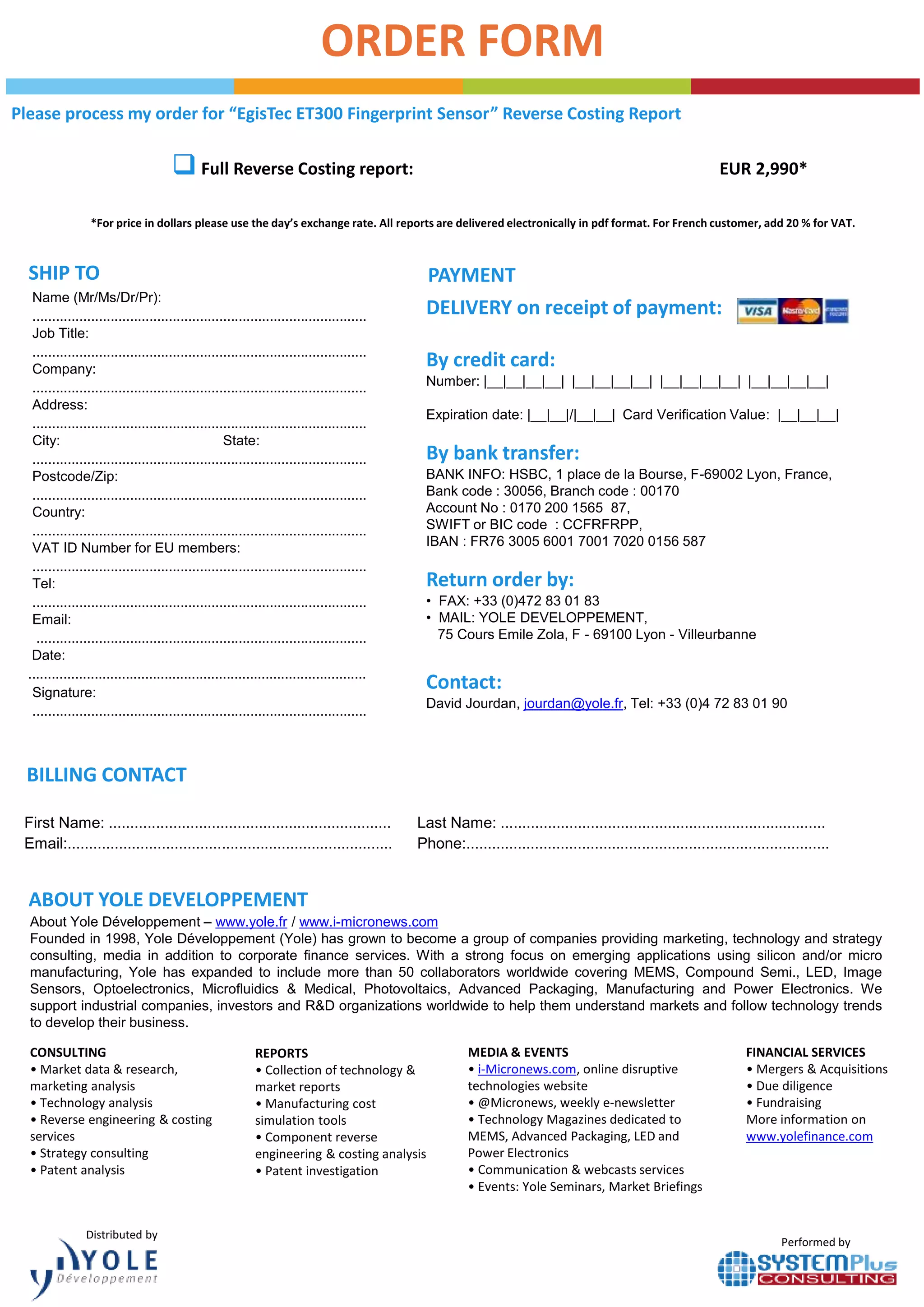 EgisTec ET300 - Fingerprint Sensor 2016 teardown reverse costing report ...