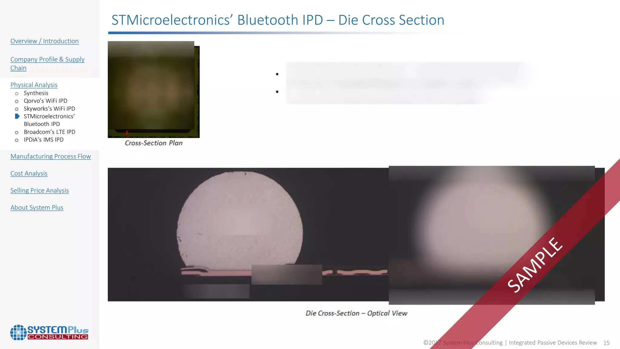 RF Integrated Passive Devices: Reverse Costing Overview 2017 report ...