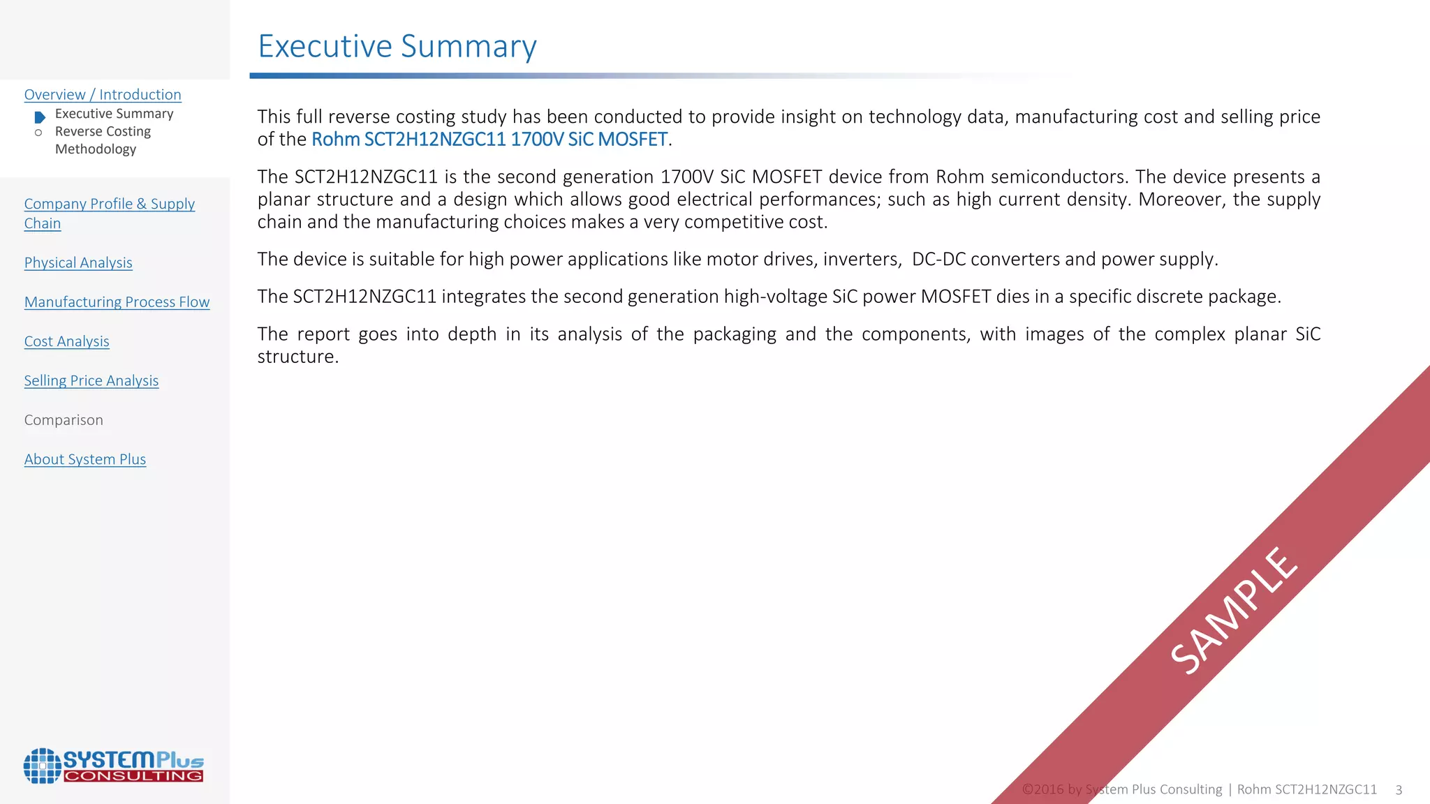 ROHM 1700V SiC MOSFET SCT2H12NZGC11 Discrete 2017 teardown reverse ...