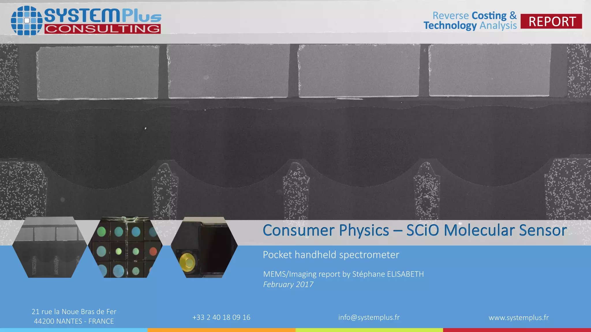 SCiO Molecular Sensor from Consumer Physics: Mobile Spectrometer Dongle - teardown reverse ...