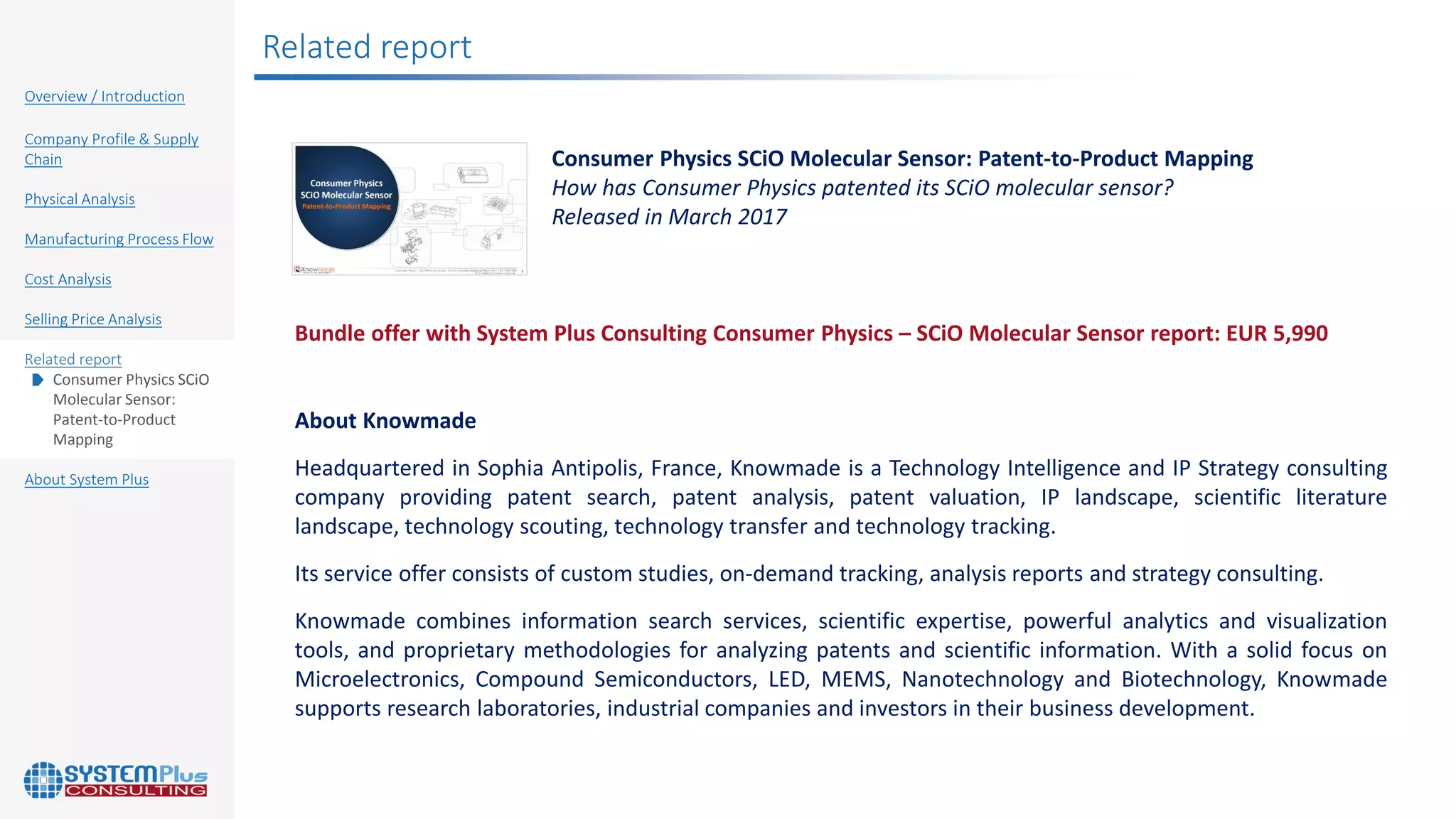 SCiO Molecular Sensor from Consumer Physics: Mobile Spectrometer Dongle - teardown reverse ...