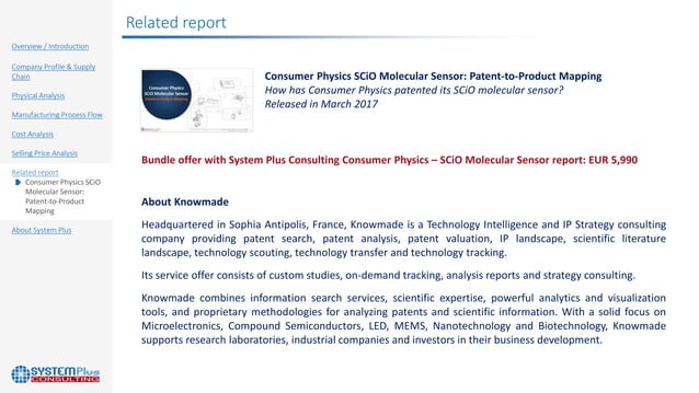 SCiO Molecular Sensor from Consumer Physics: Mobile Spectrometer Dongle ...