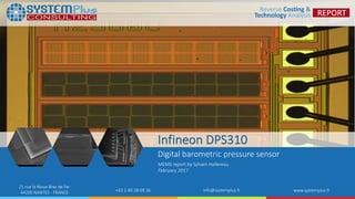 Infineon DPS310 Capacitive Pressure Sensor | PDF