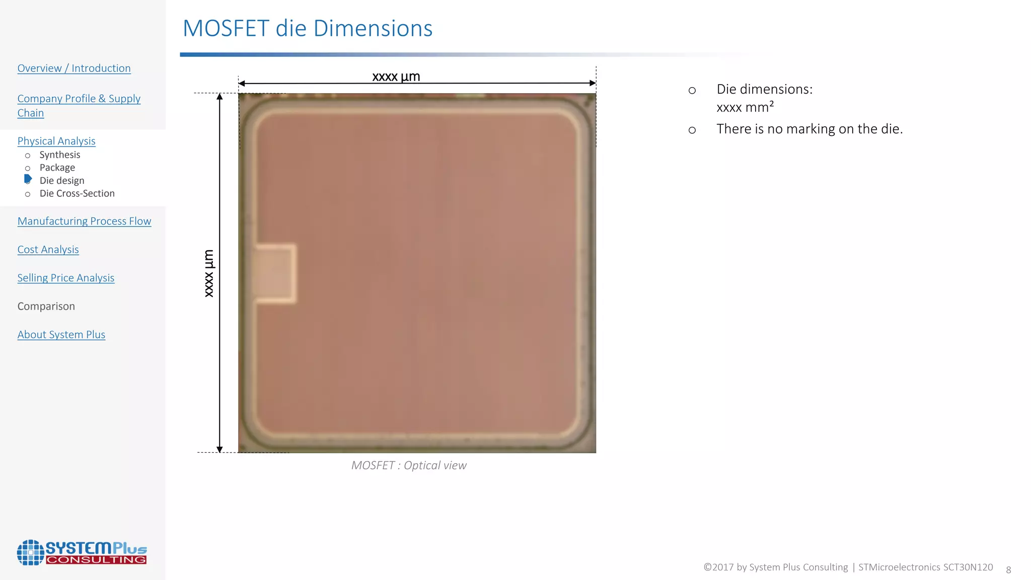 STMicroelectronics 1200V SiC MOSFET STC30N120 - teardown reverse ...