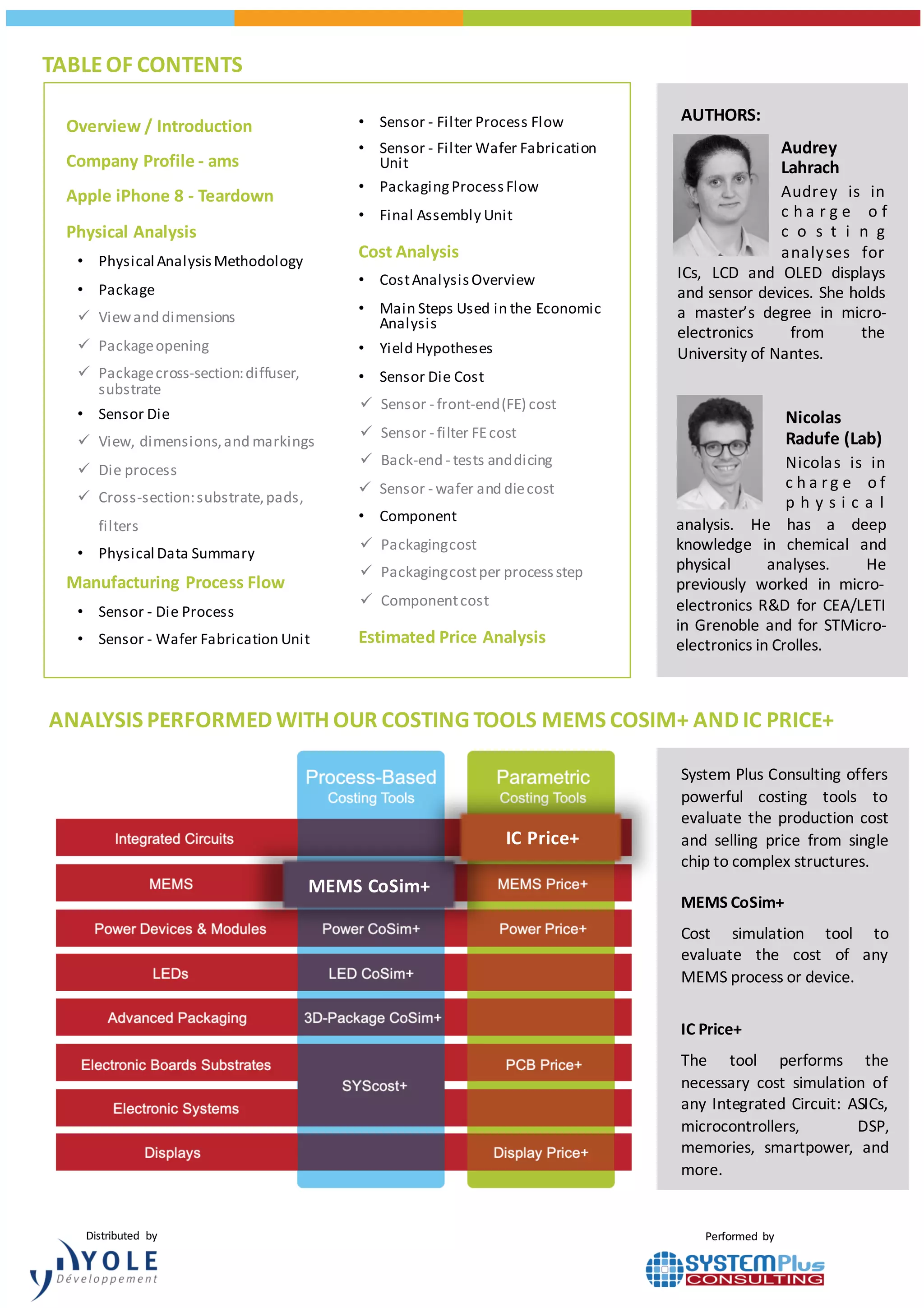 ams’s Color Sensor in the Apple iPhone 8 2018 teardown reverse costing ...