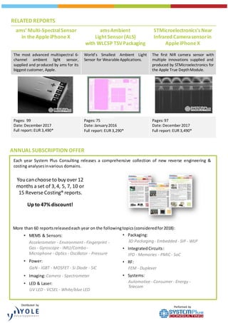 ams’s Color Sensor in the Apple iPhone 8 2018 teardown reverse costing ...
