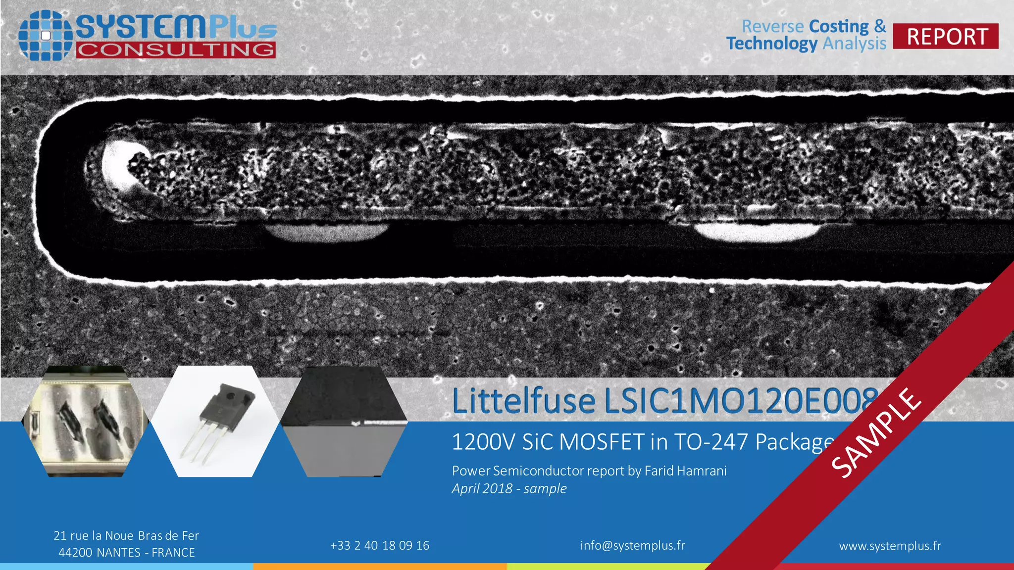 Littelfuse Silicon Carbide MOSFET LCIS1MO120E0080: 1200V 25A 80mOhms ...