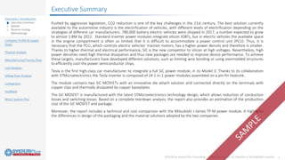 Tesla Model 3 Inverter with SiC Power Module from STMicroelectronics | PDF