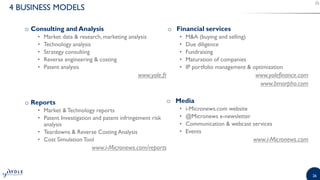 Status of Panel-Level Packaging & Manufacturing 2015 Report by Yole ...