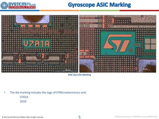 STMicroelectronics LSM9DS0 9-Axis MEMS IMU teardown reverse costing ...