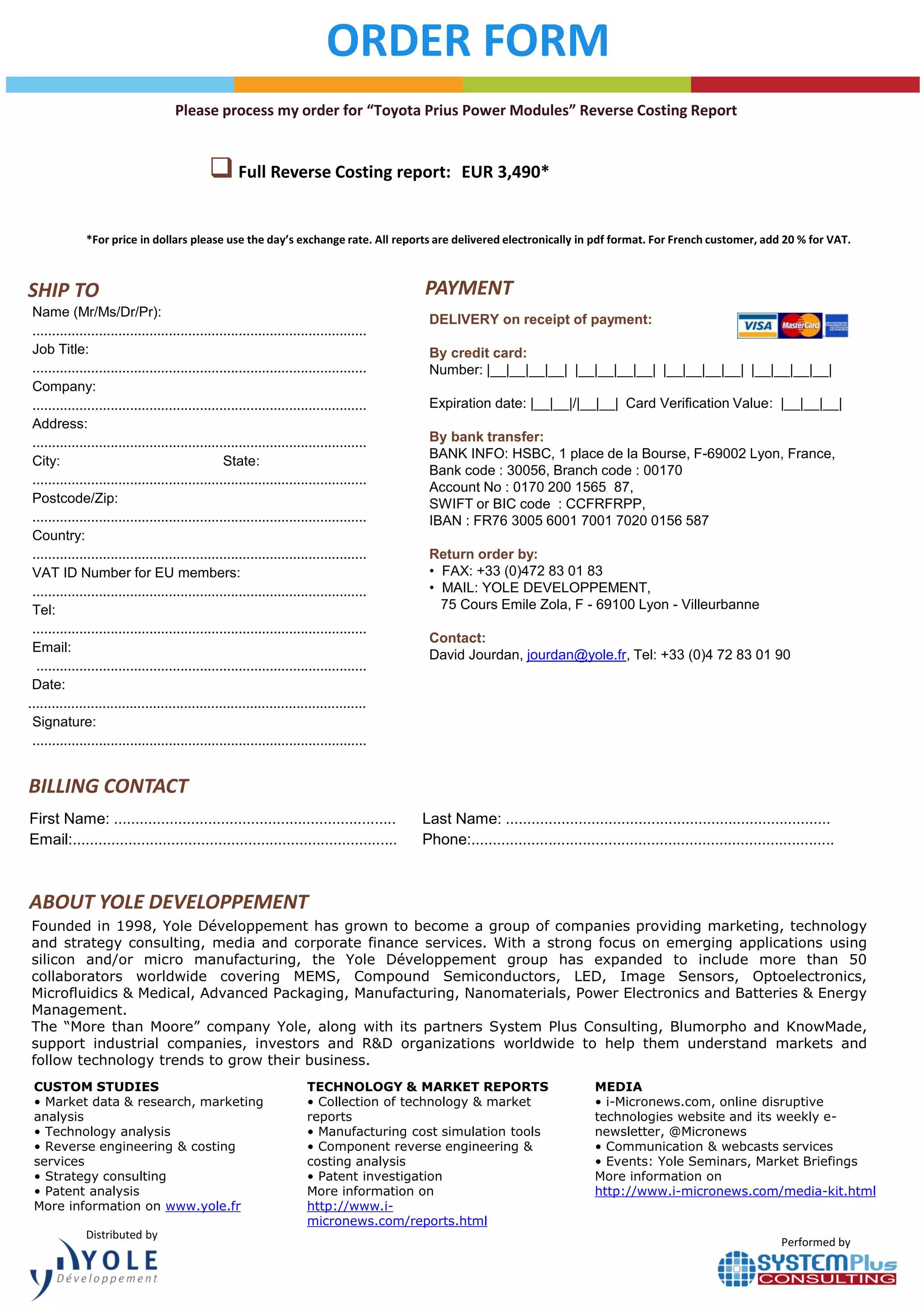 Toyota Prius 4 PCU Power Modules - teardown reverse costing report ...