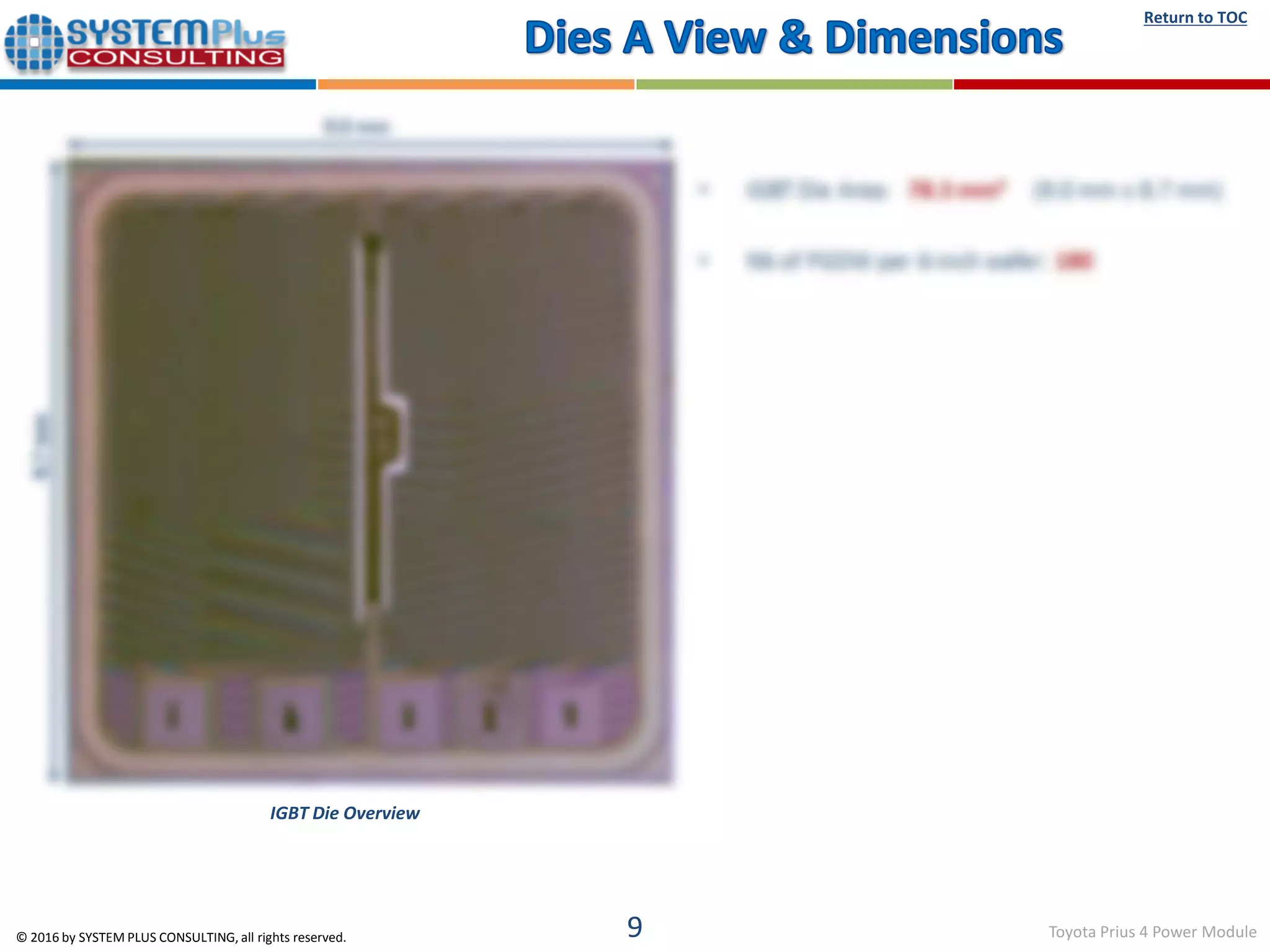 Toyota Prius 4 PCU Power Modules - teardown reverse costing report ...