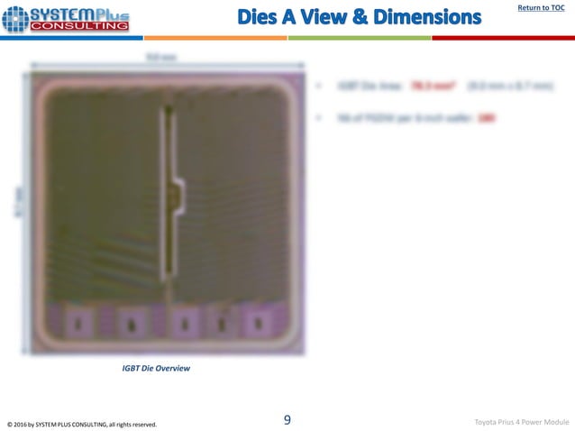 Toyota Prius 4 PCU Power Modules - teardown reverse costing report ...