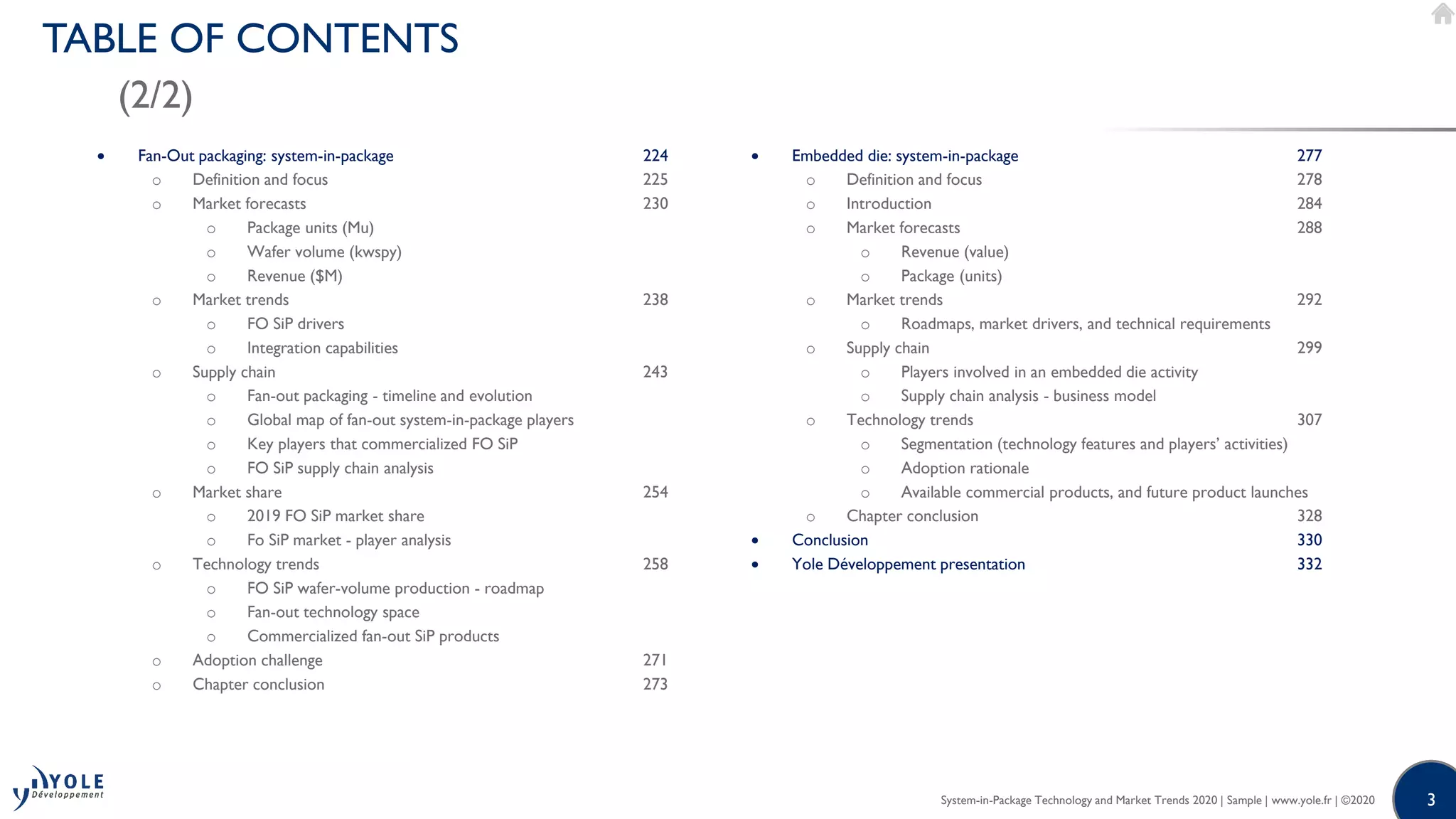 System-in-Package Technology and Market Trends 2020 report by Yole ...