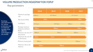Status of Panel Level Packaging 2018 Report by Yole Developpement | PDF