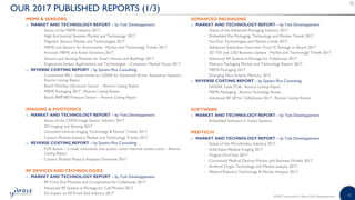 Status of Panel Level Packaging 2018 Report by Yole Developpement | PDF