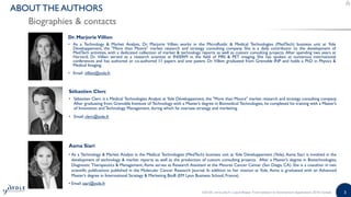 Liquid Biopsy: From Isolation to Downstream Applications 2018 Report by ...